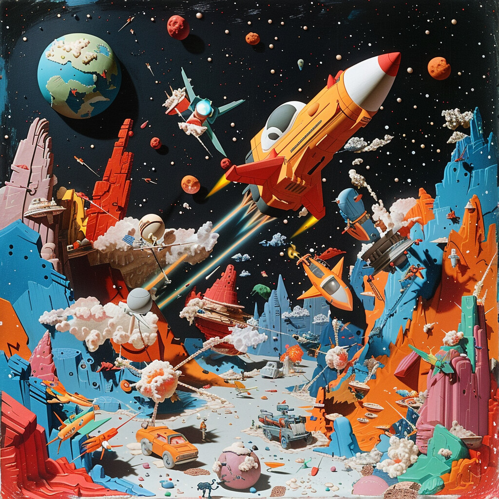 ArtStation - Space Battle