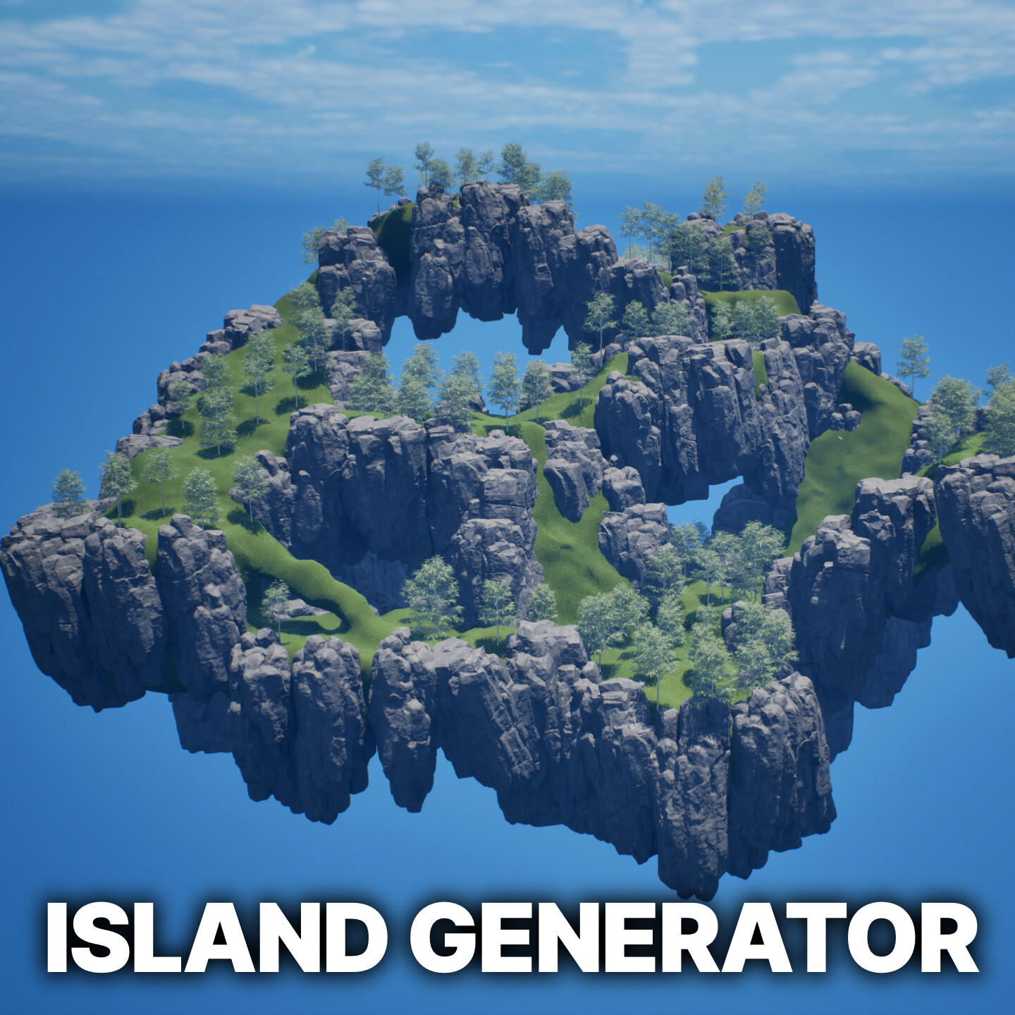ArtStation - Sky Island Generator