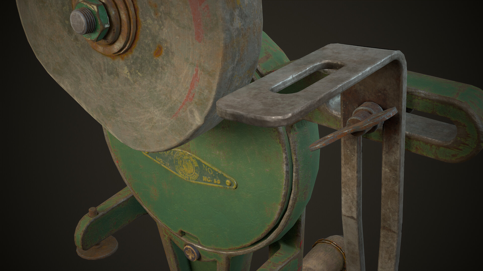 ArtStation - Old grindstone