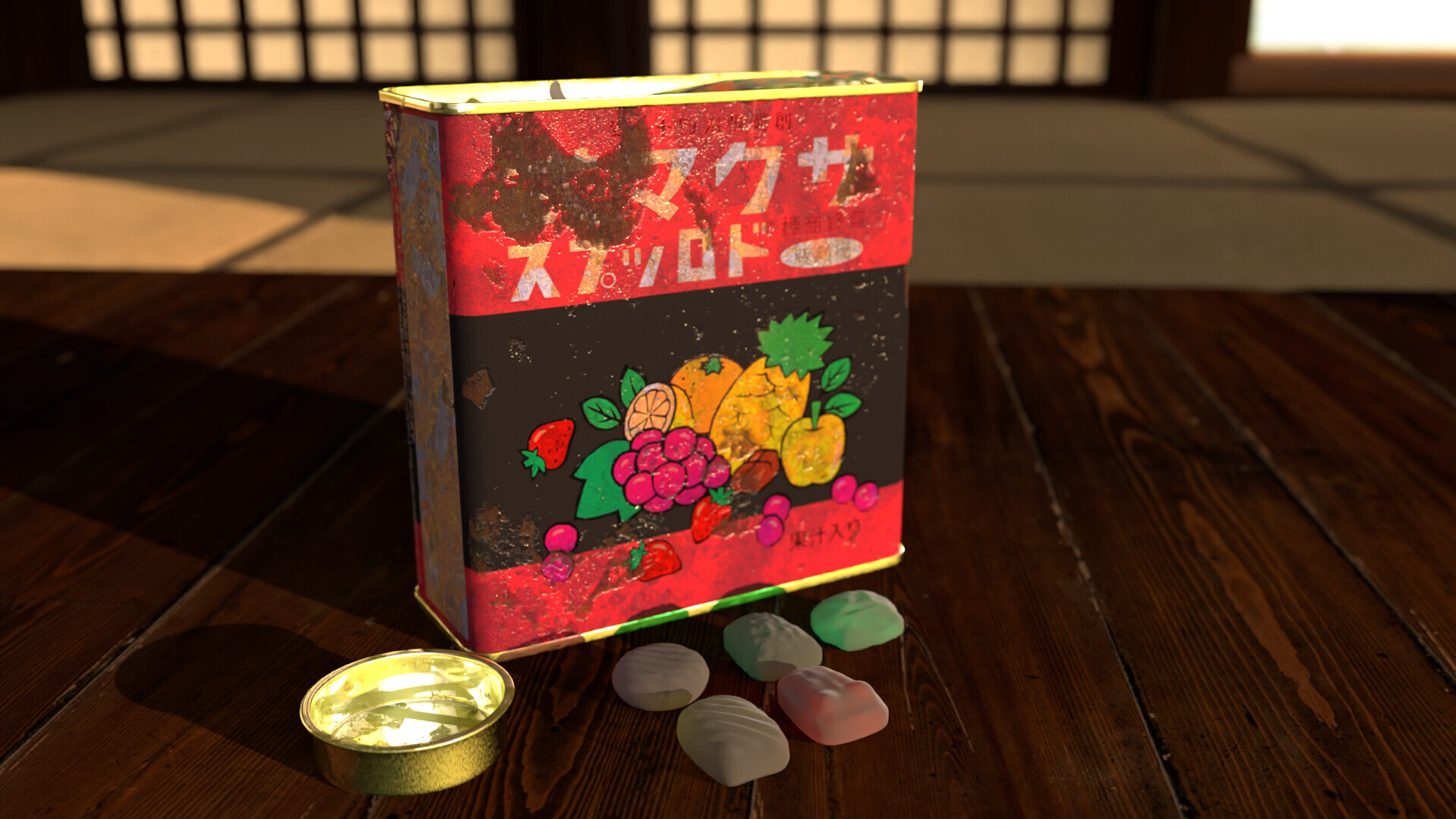 ArtStation - Timelapse - Japanese Candy-box - Grave of the Fireflies