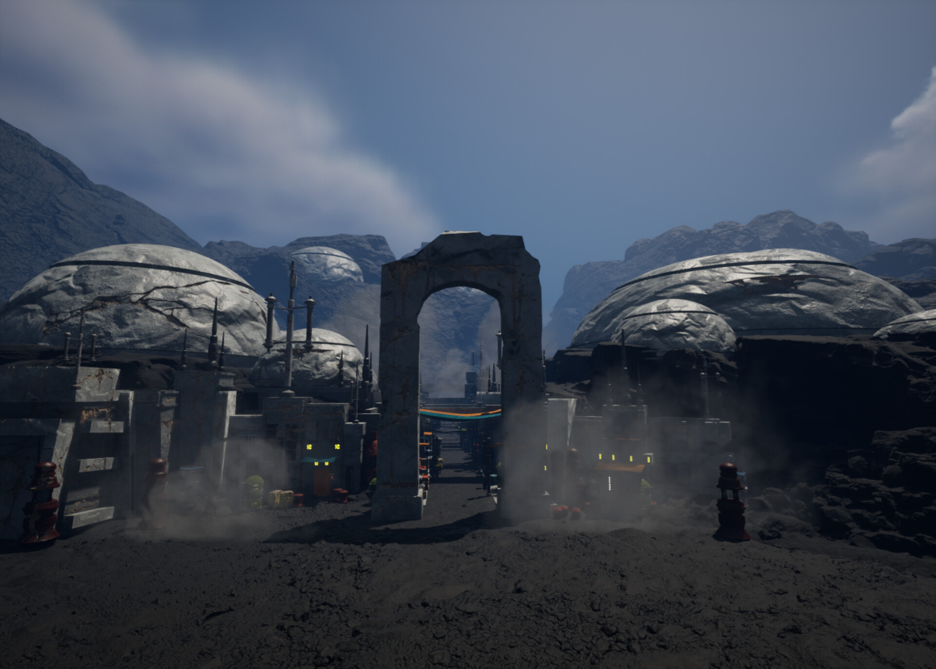 ArtStation - Starwars Inspired Nevarro environment from season 1