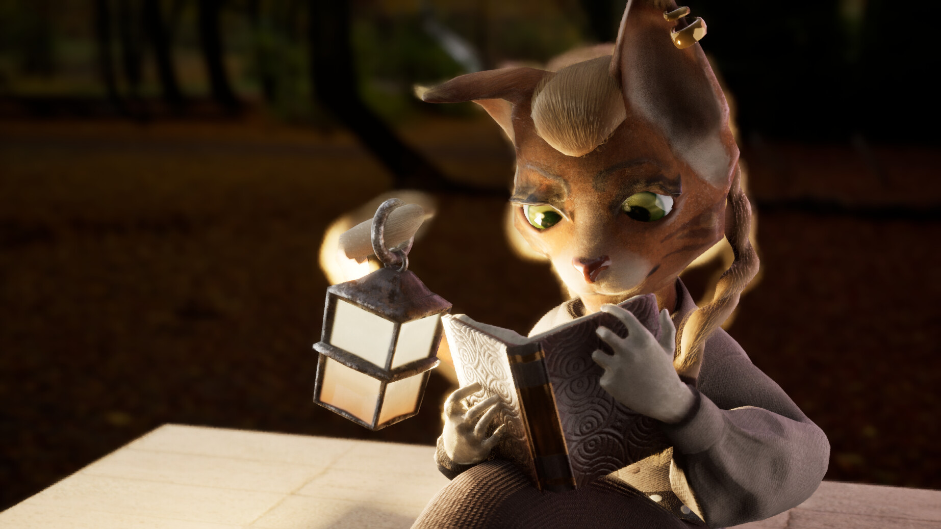 ArtStation - Cat Character 3D model