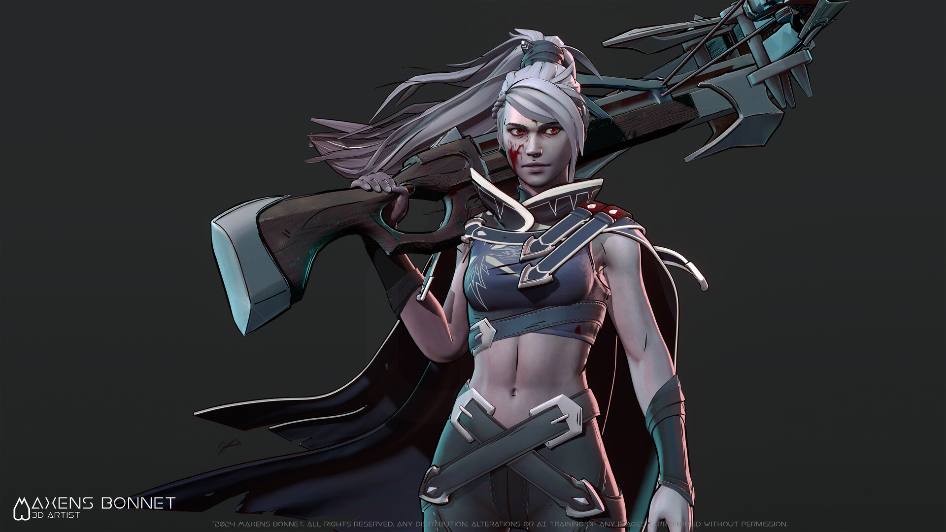 ArtStation - Dota 2 - Drow Ranger Arcana