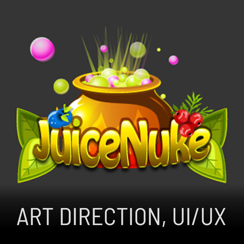 ArtStation - Juice Nuke - Art Direction, UI/UX, Art
