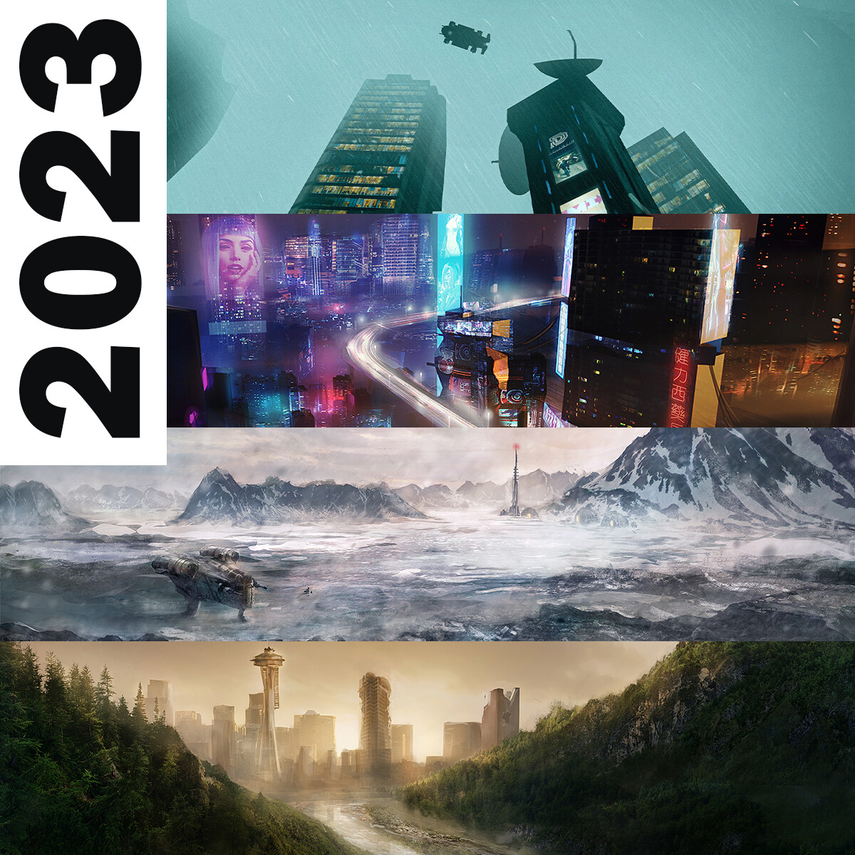 ArtStation - Few studies from 2023