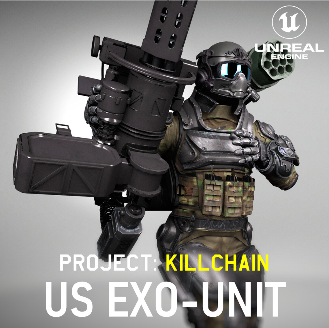 ArtStation - US Exo Skeleton for Killchain