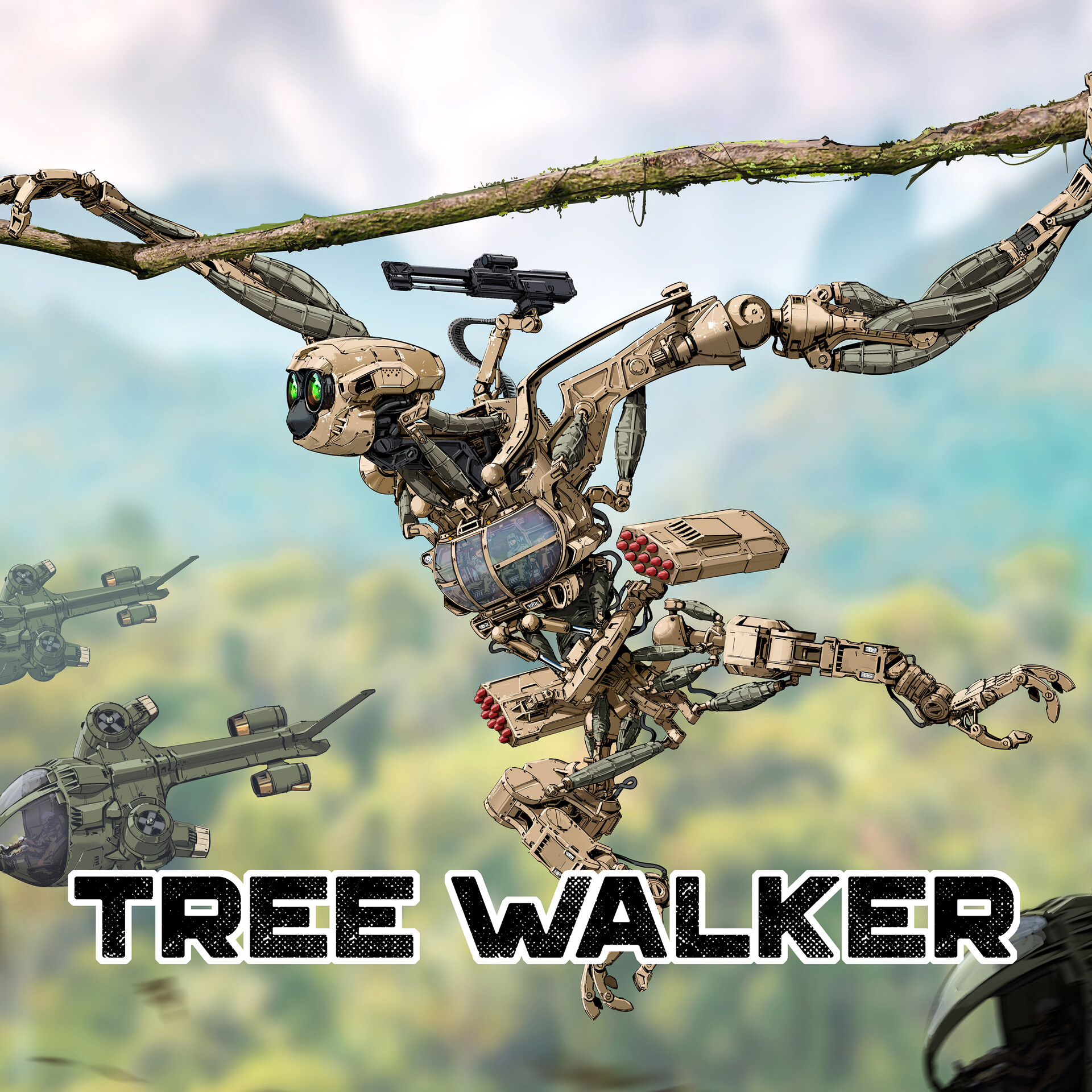 ArtStation - Tree walker