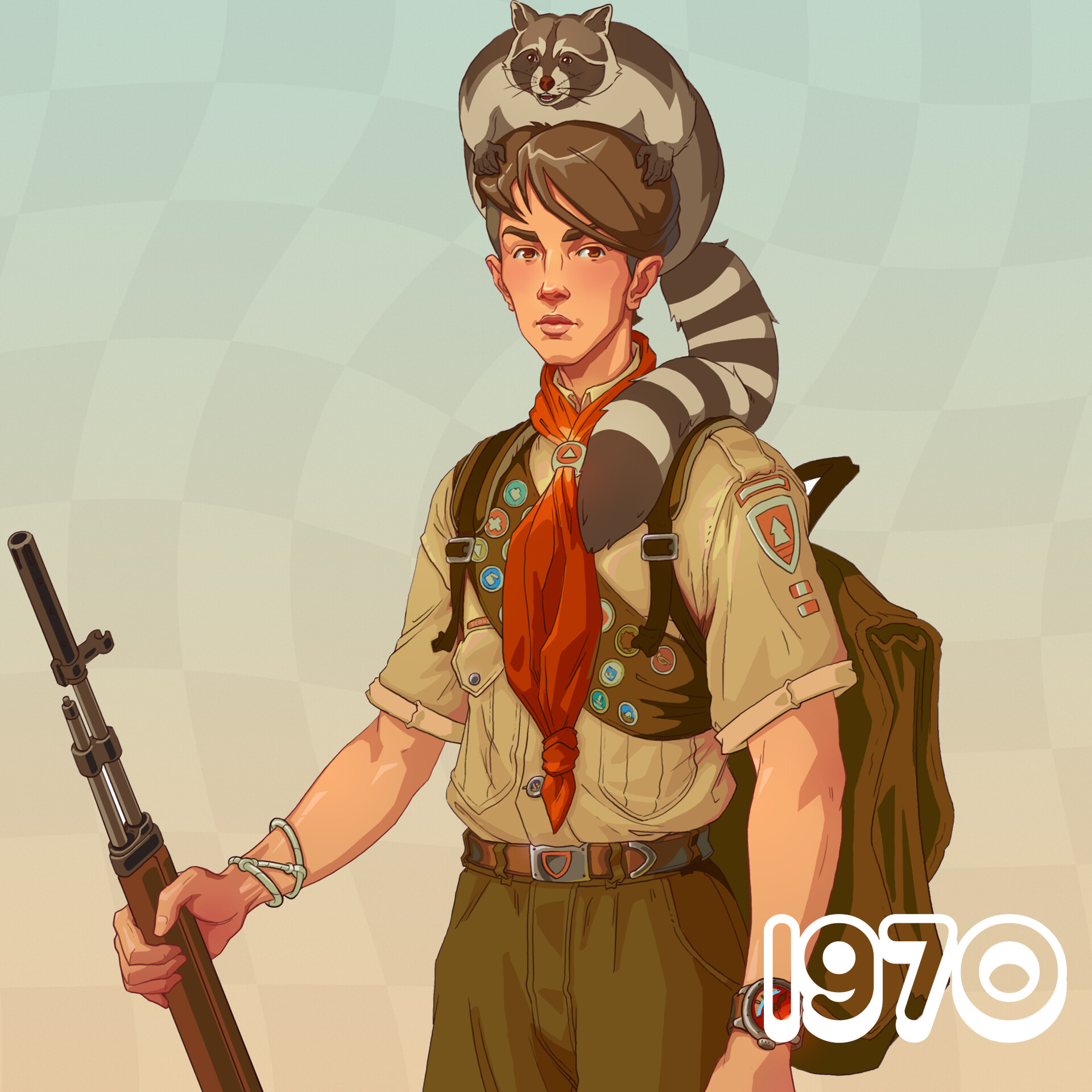 ArtStation - Boyscout skin - Character Concept Art