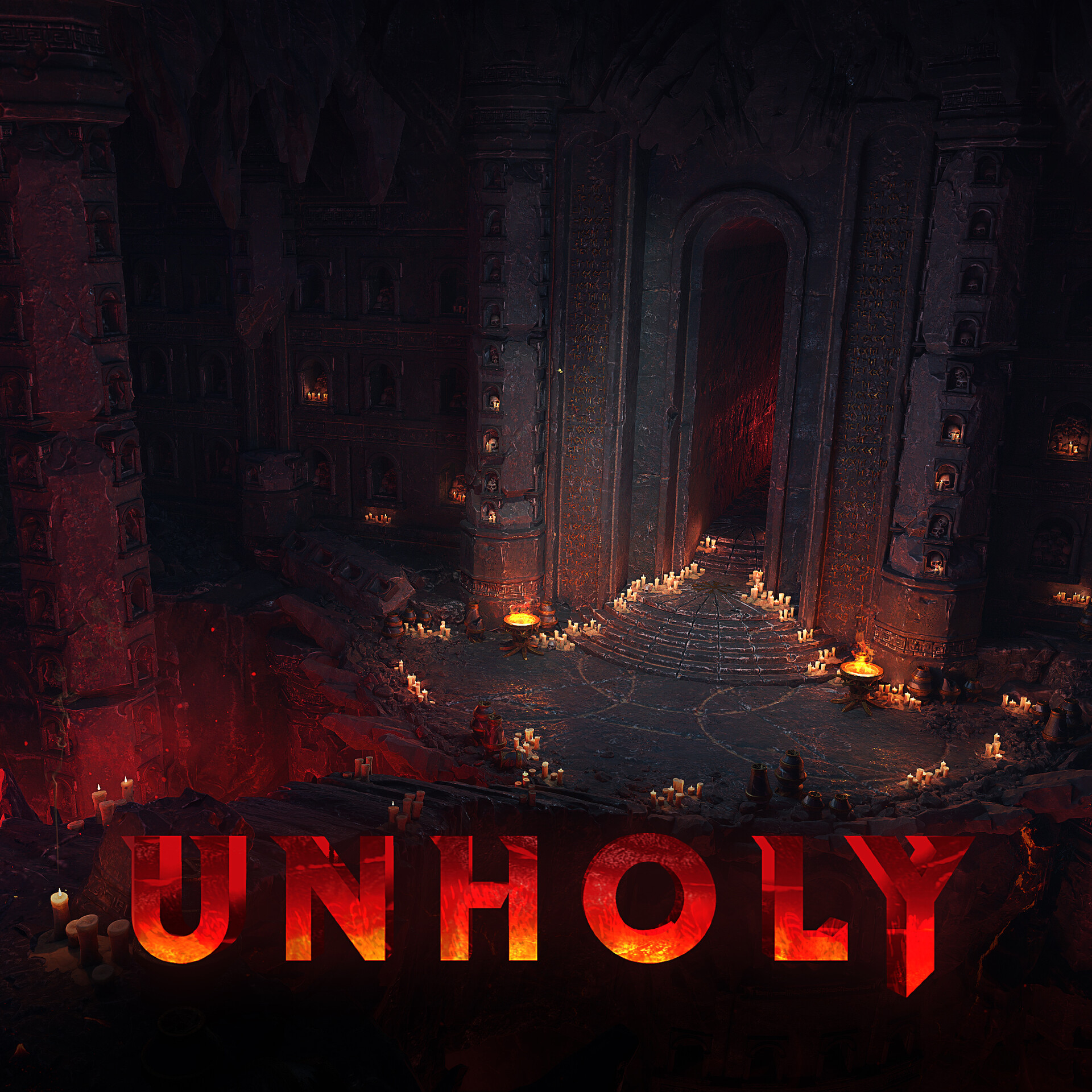 ArtStation - Unholy - Infernal Gateway