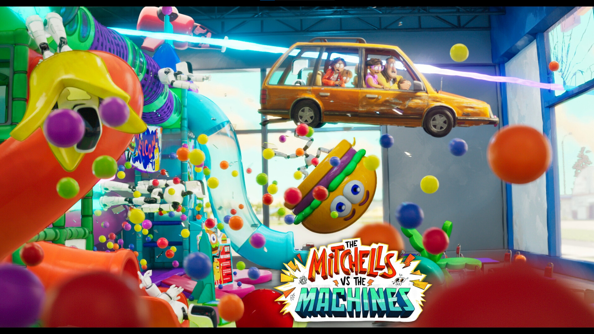ArtStation - The Mitchells Vs The Machines: Play Palace