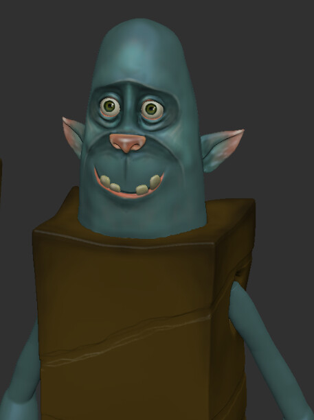 ArtStation - Box Troll 3D