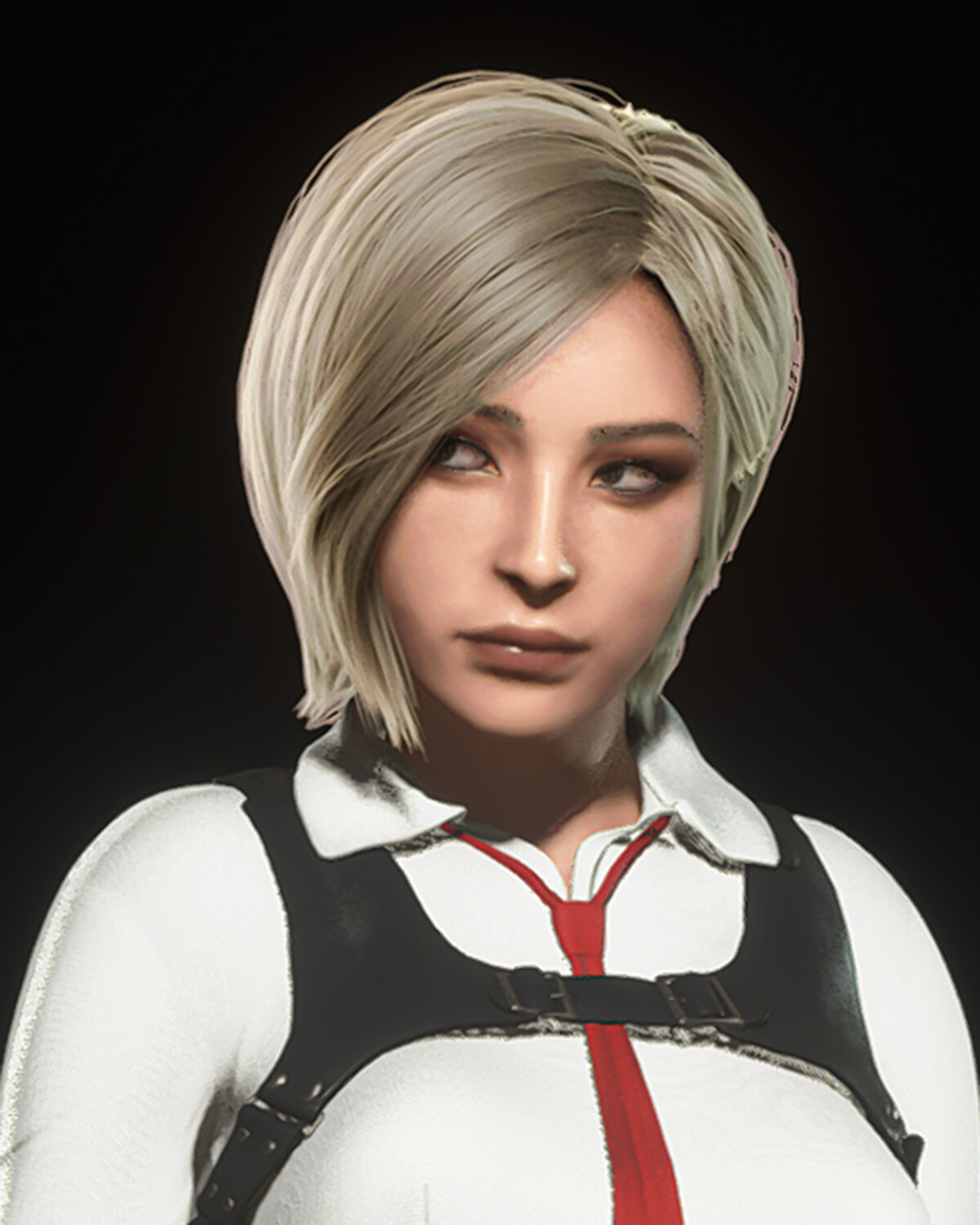 ArtStation - Ada Wong sitting on a sofa. Custom Assets and poses for RE4 Viewer