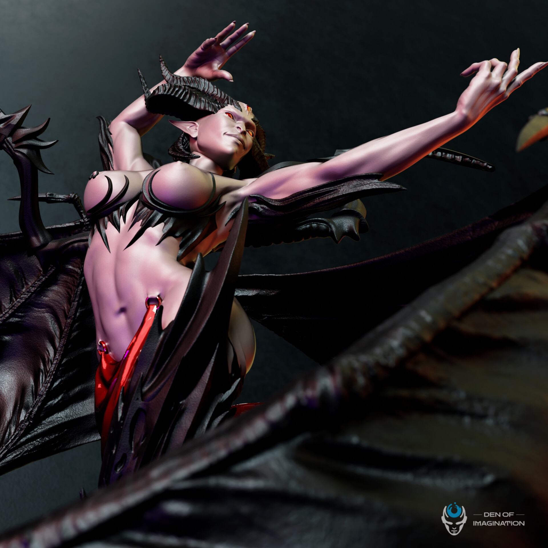 ArtStation - The Great Temptress (Den of Imagination Patreon)
