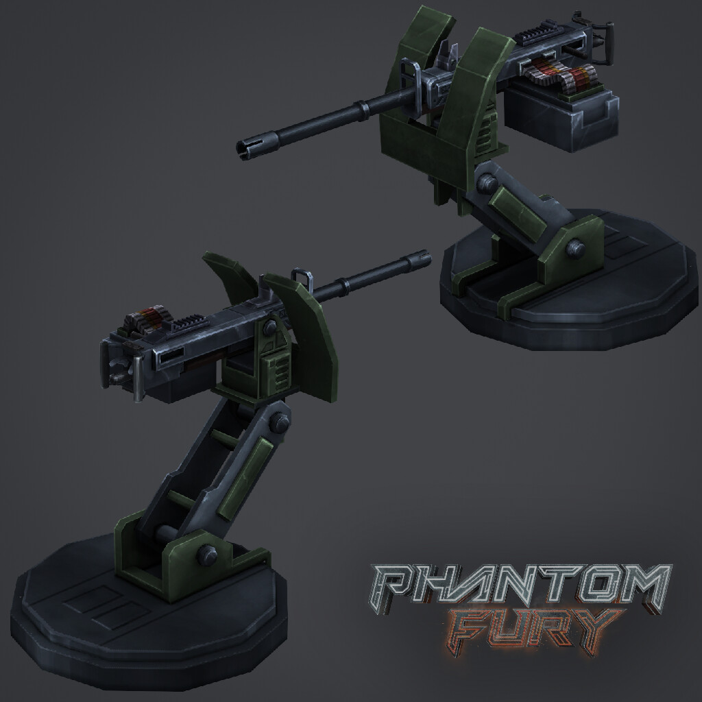 ArtStation - Phantom Fury - Jeep Turret
