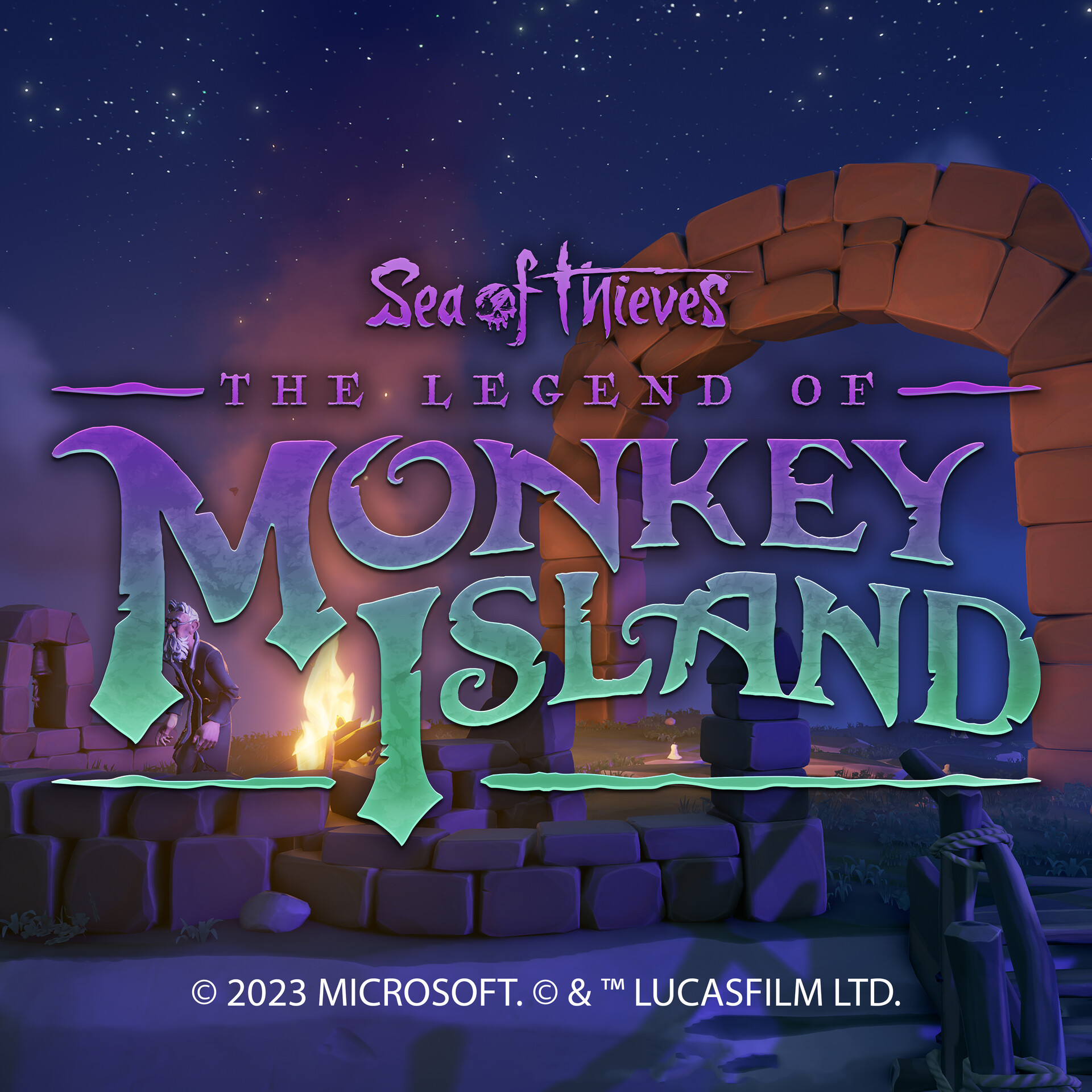 ArtStation - Sea of Thieves: The Legend of Monkey Island - Melee Island