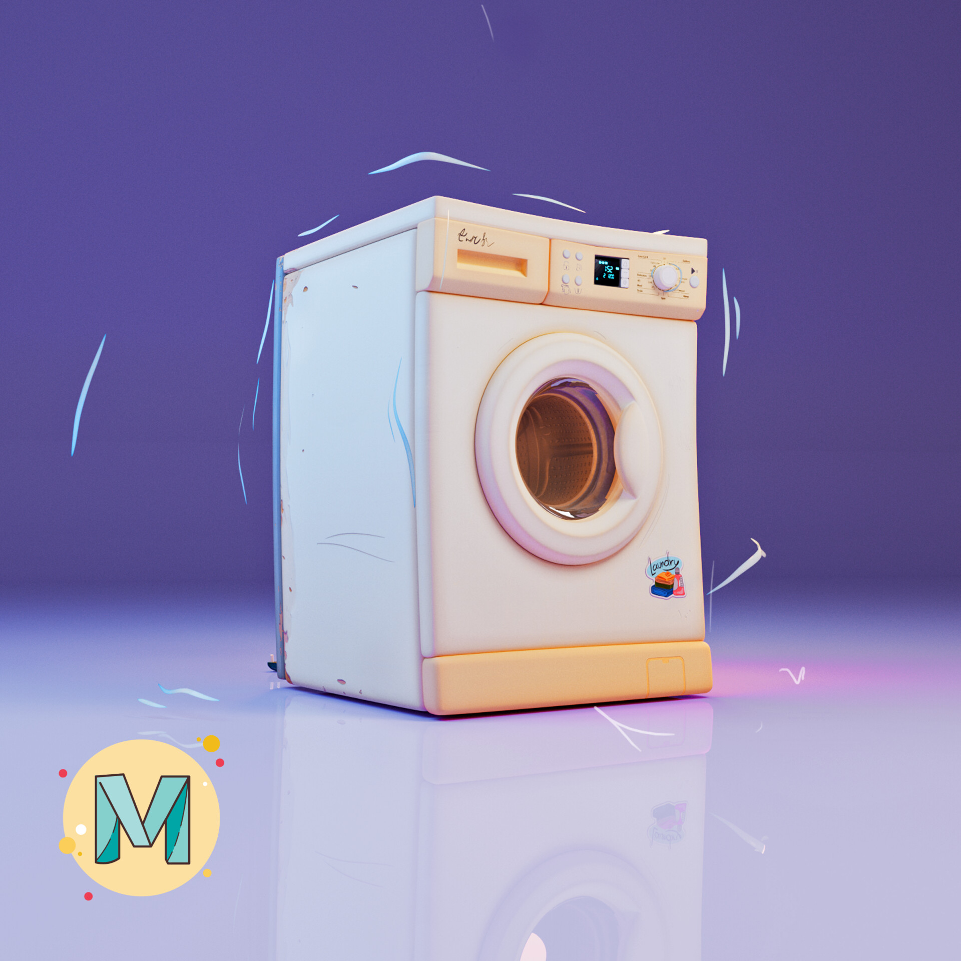 ArtStation - Washing machine