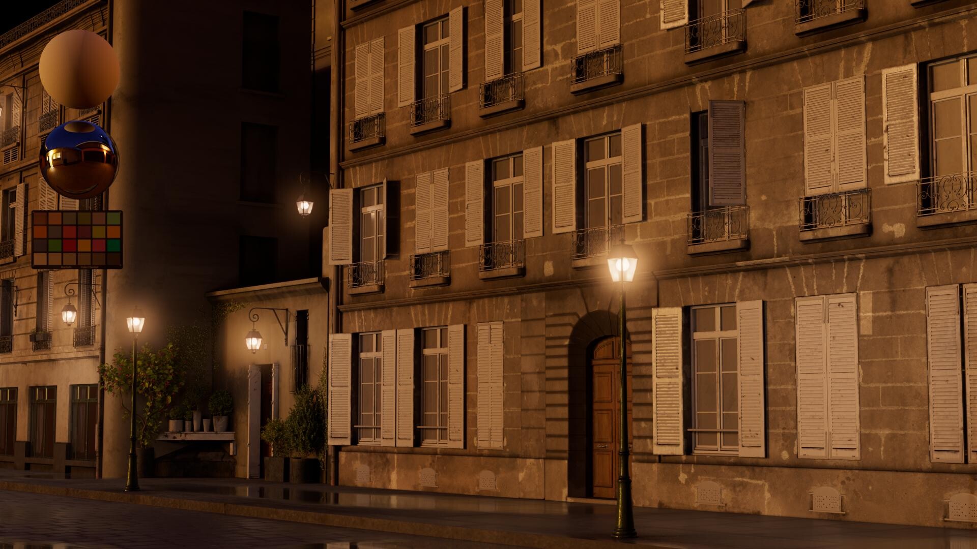 ArtStation - 3D Street Set Extension