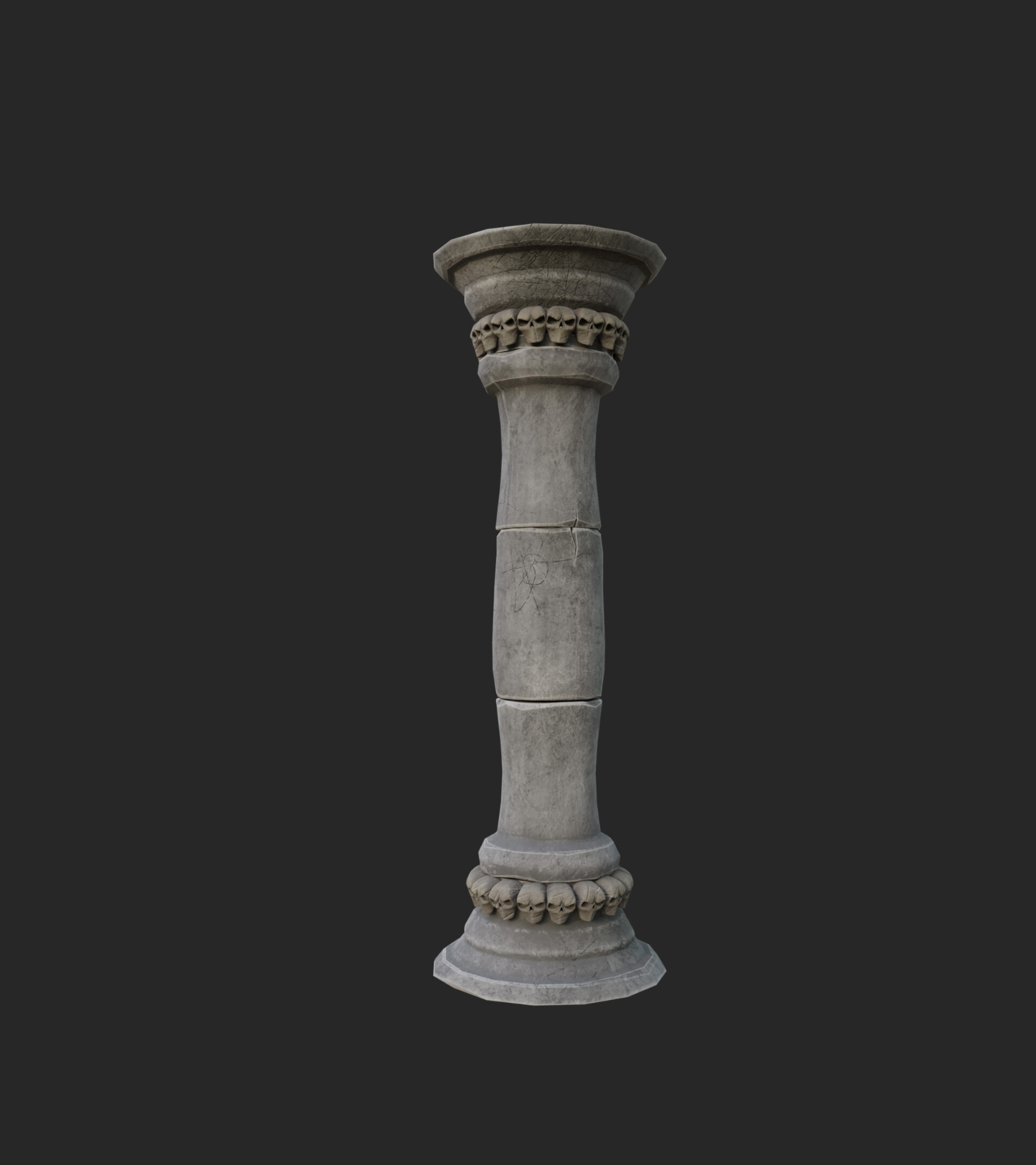 ArtStation - Stylized column