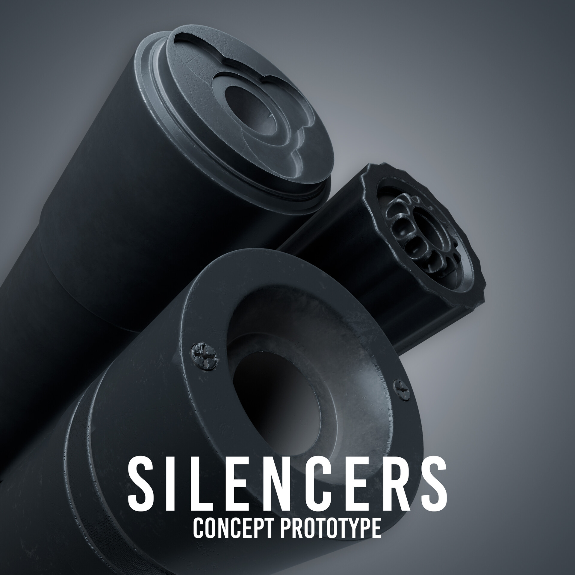 ArtStation - Silencer Concept Prototype