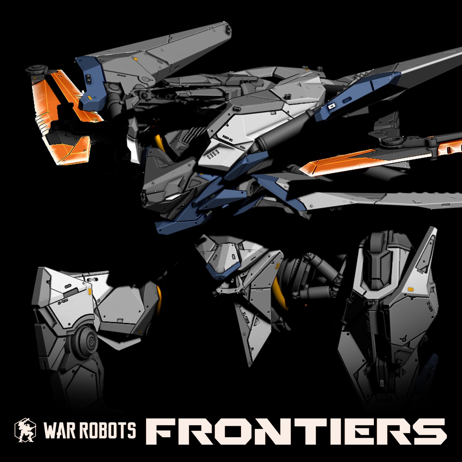 ArtStation - GRIM for the game "WAR ROBOTS FRONTIERS"