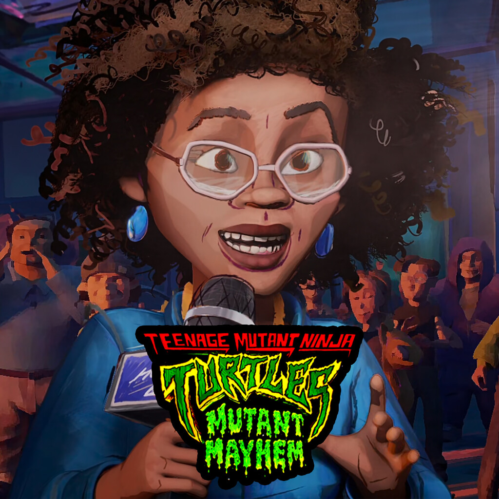 ArtStation - Reporter - TMNT: Mutant Mayhem