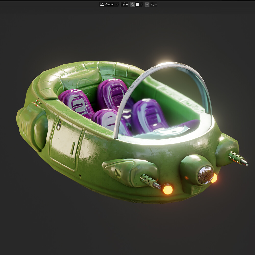 ArtStation - Create car in Dragon Ball