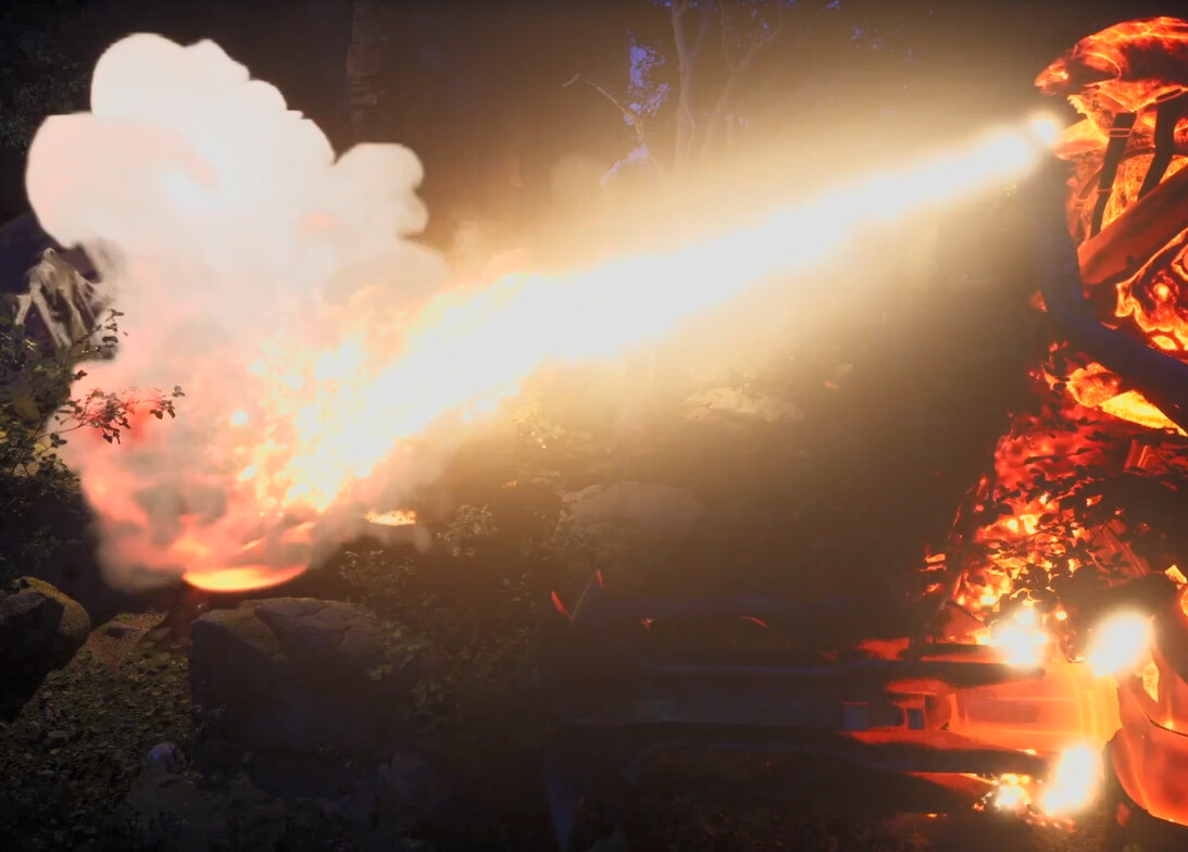 ArtStation - Fire Blast VFX