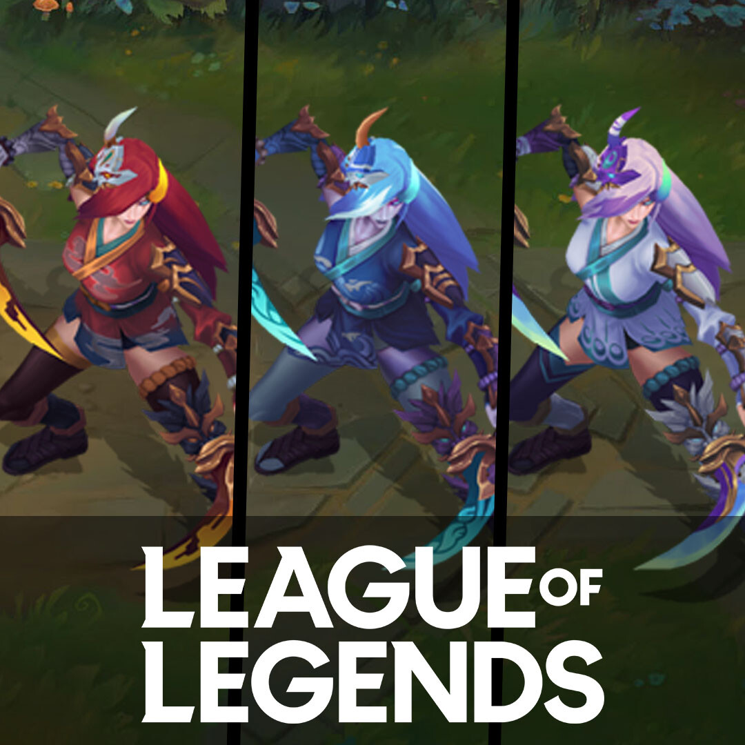 ArtStation - Katarina-Blood Moon Chroma Design