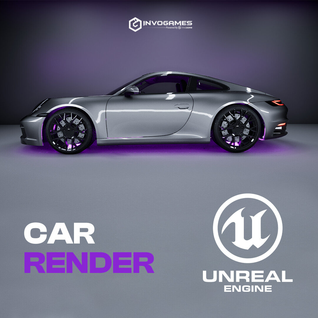 ArtStation - Porsche Car Render | Unreal Engine