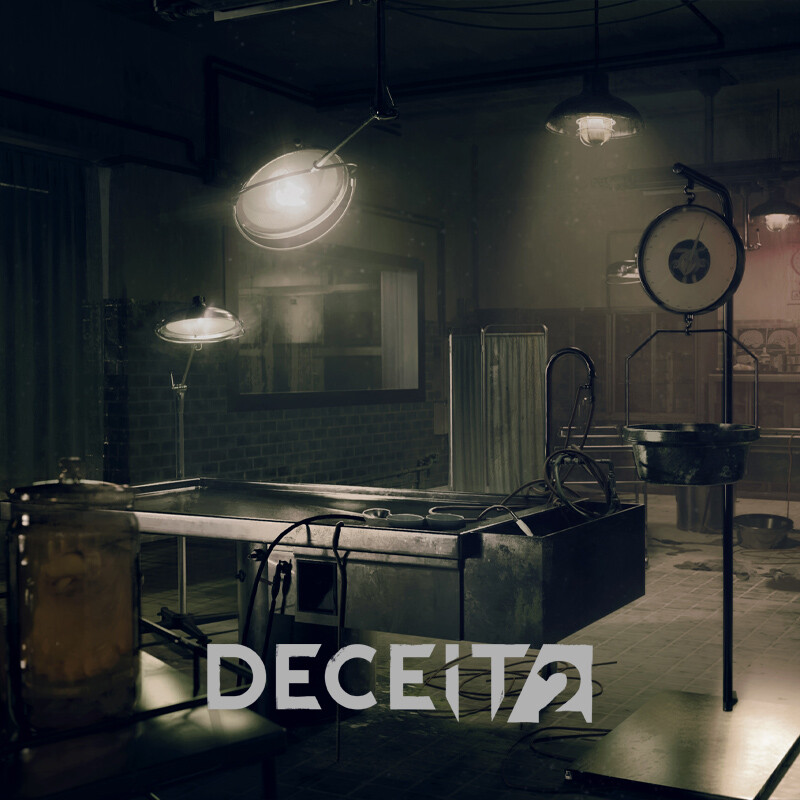 ArtStation - Deceit 2 - The Millhaven Asylum the Morgue