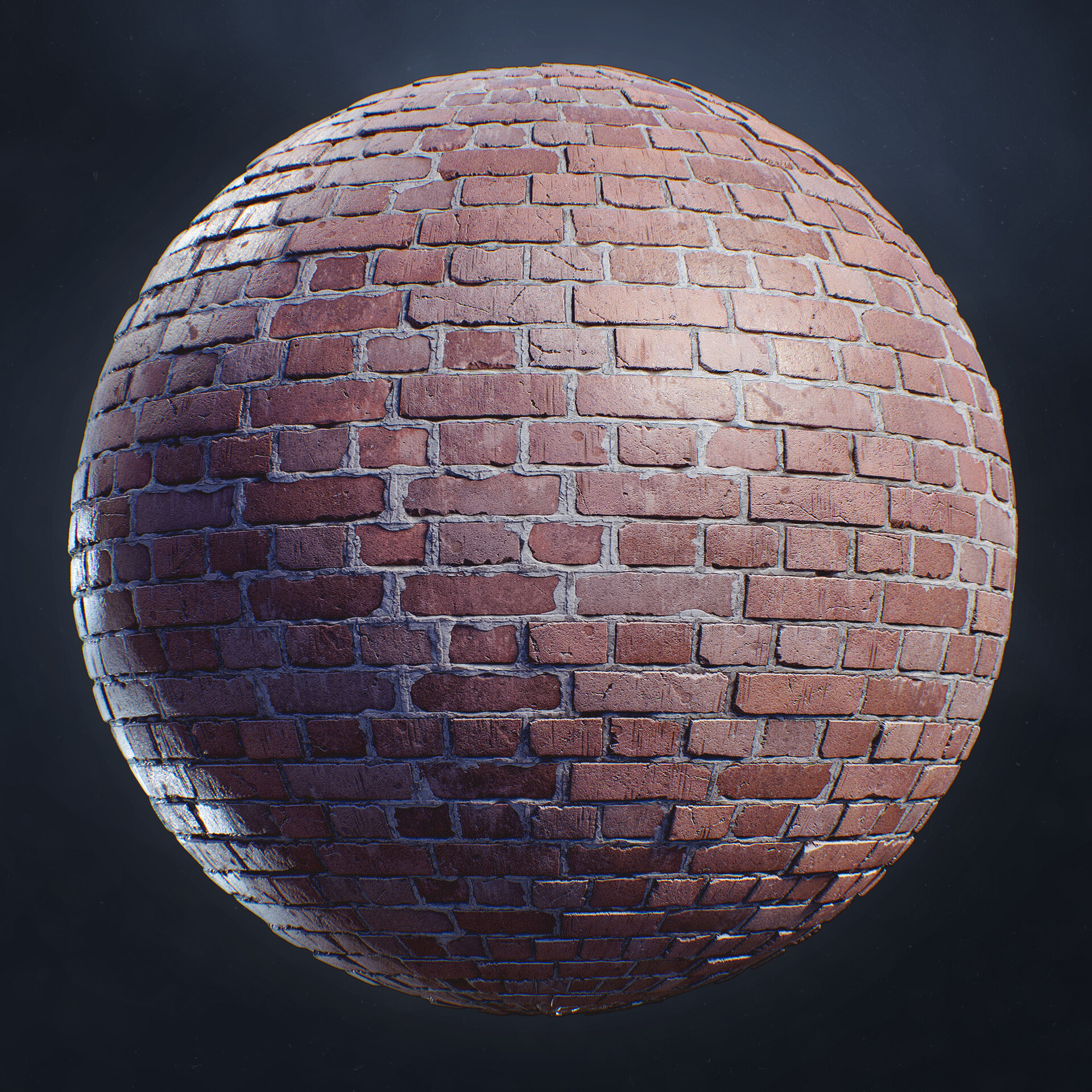 ArtStation - Clean Brick Wall