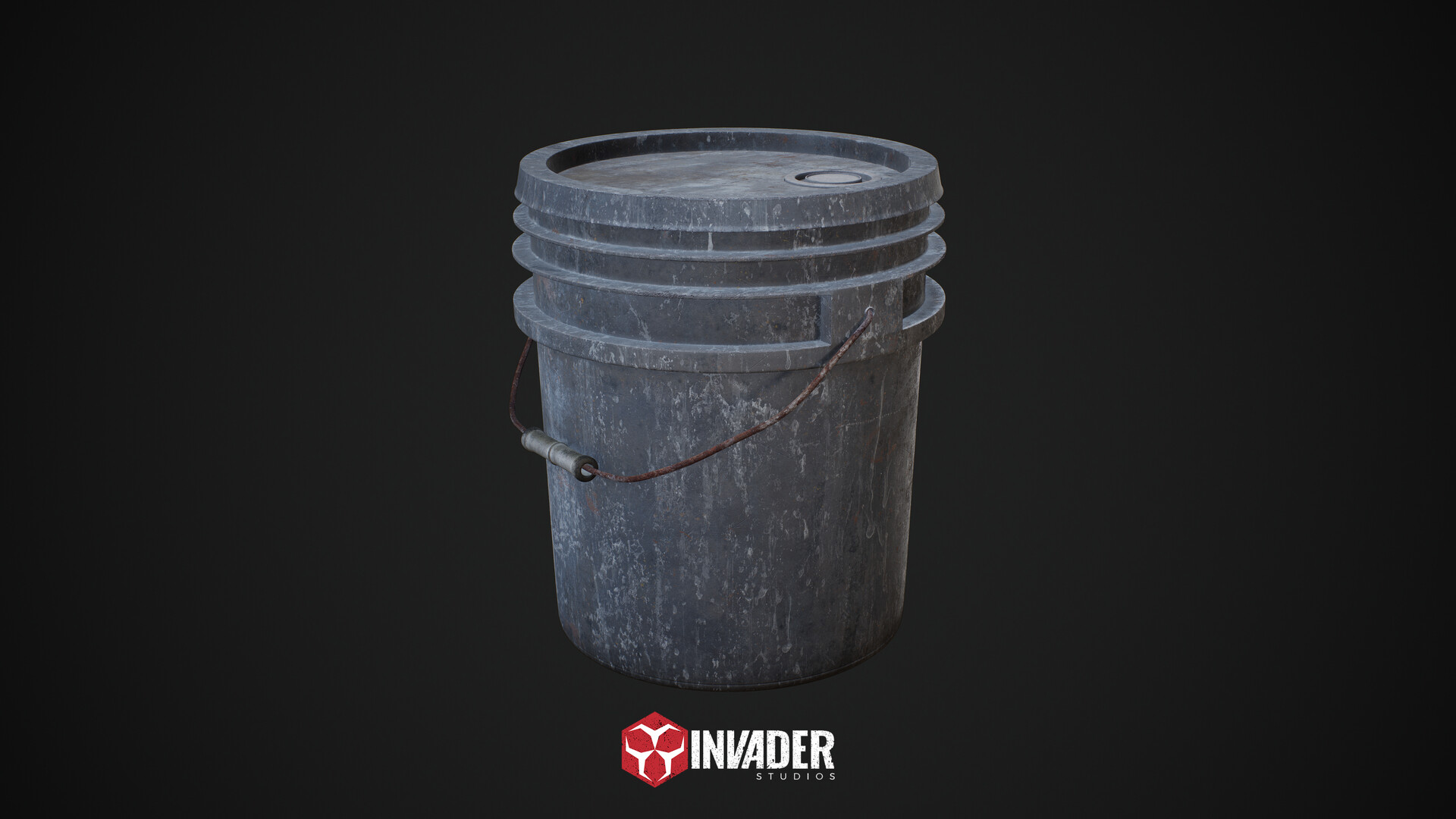 ArtStation - Buckets & Spray Paint Set