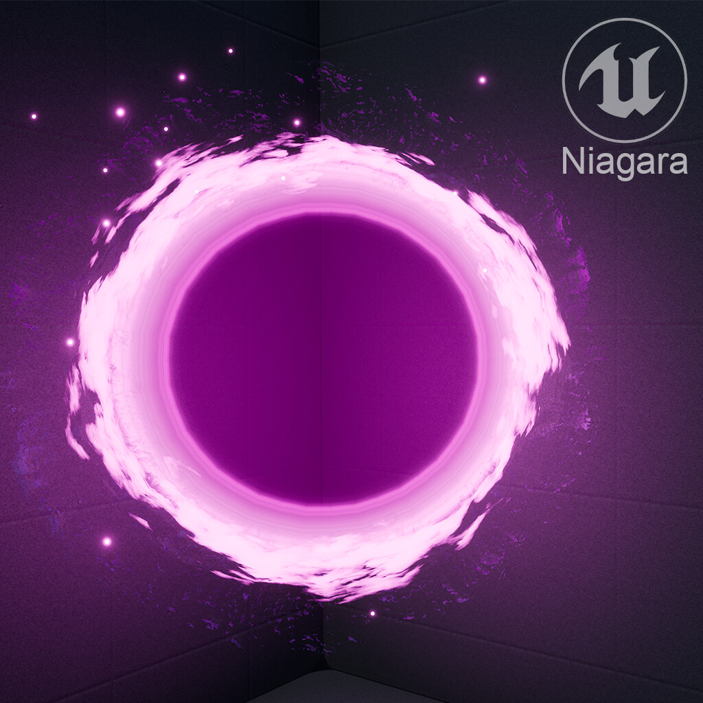 ArtStation - Magic Portal - Unreal 4 (Niagara)