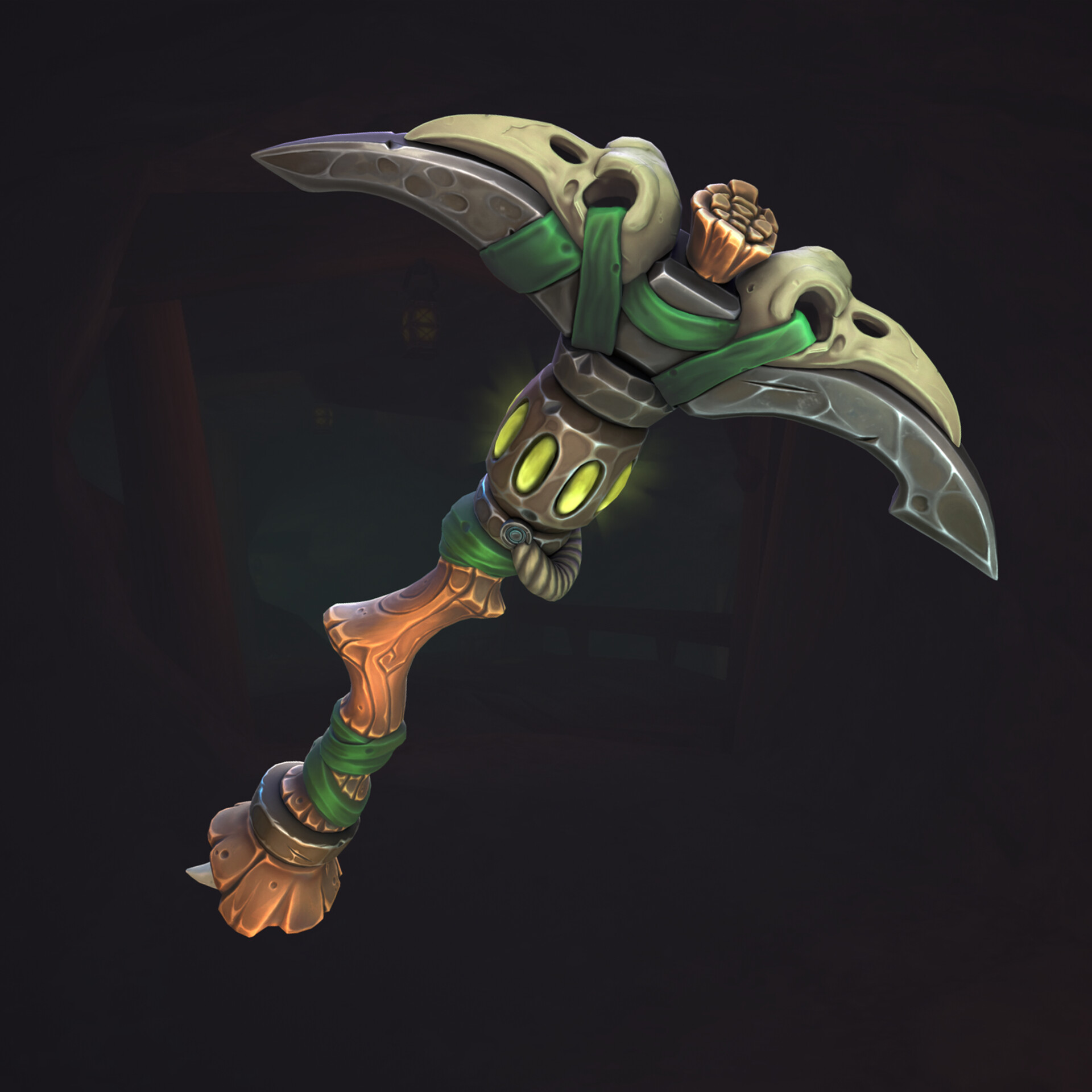 ArtStation - Miner's pickaxe