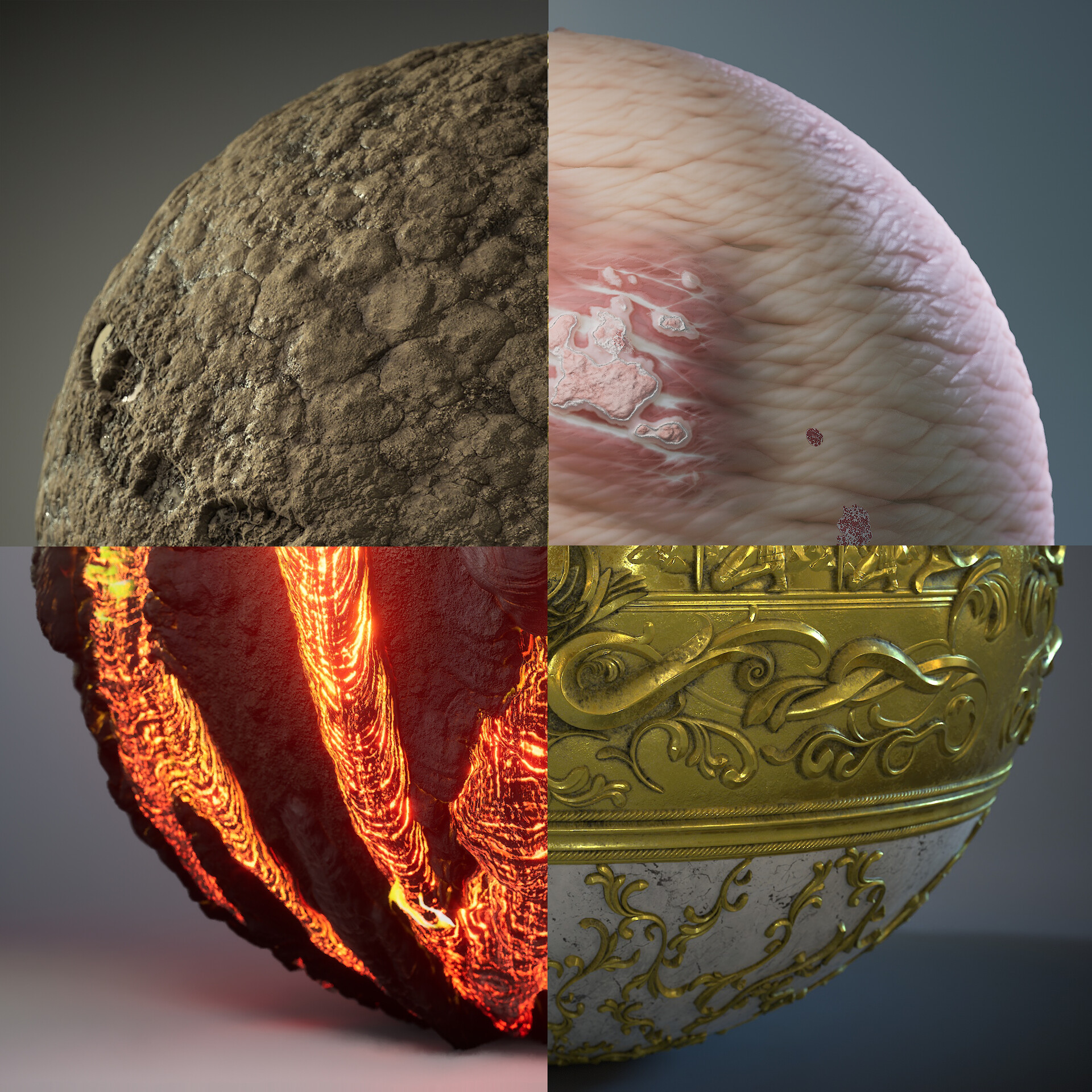 ArtStation - Texture Showcase - Environments