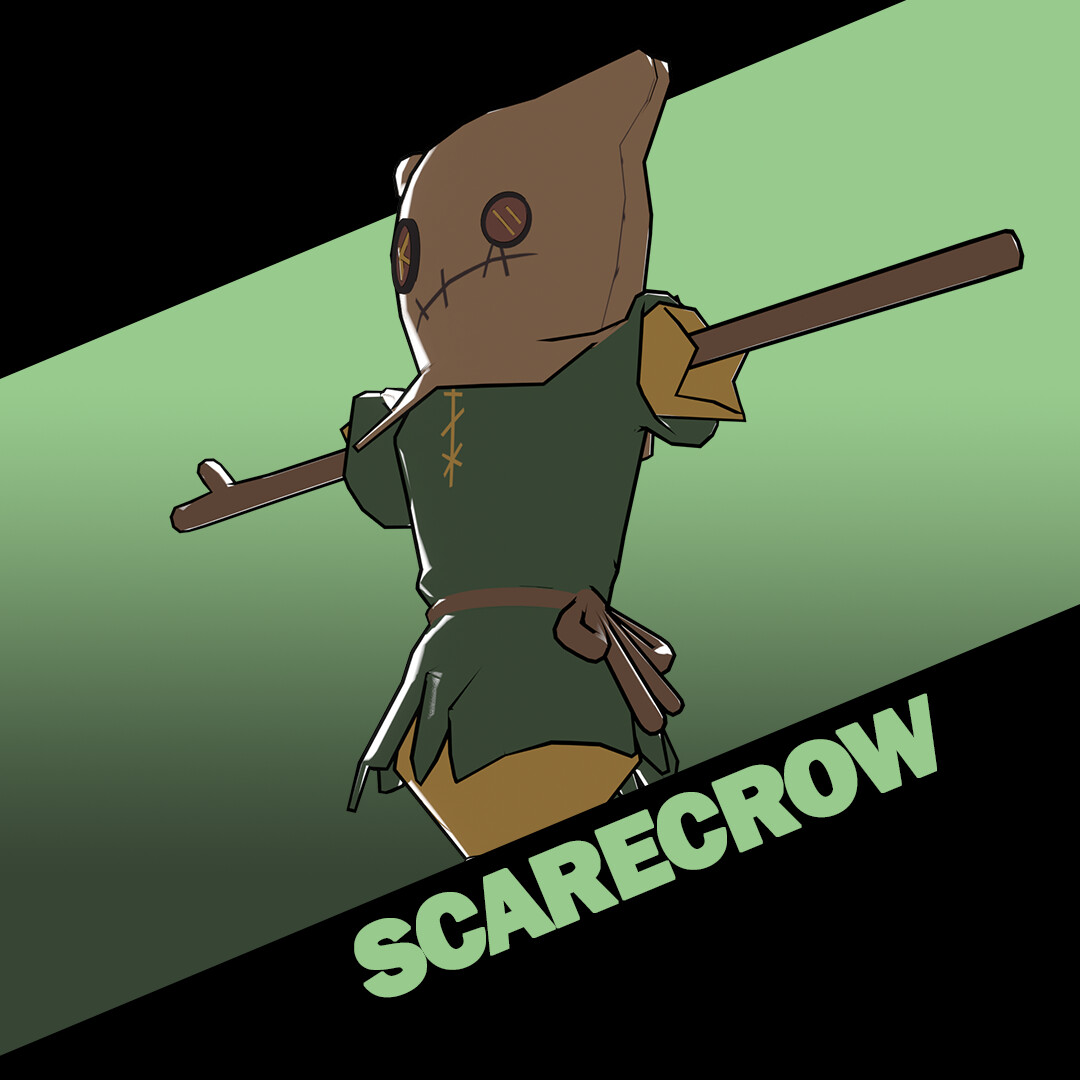 ArtStation - Scarecrow - [THE TALE OF ZOURUK]