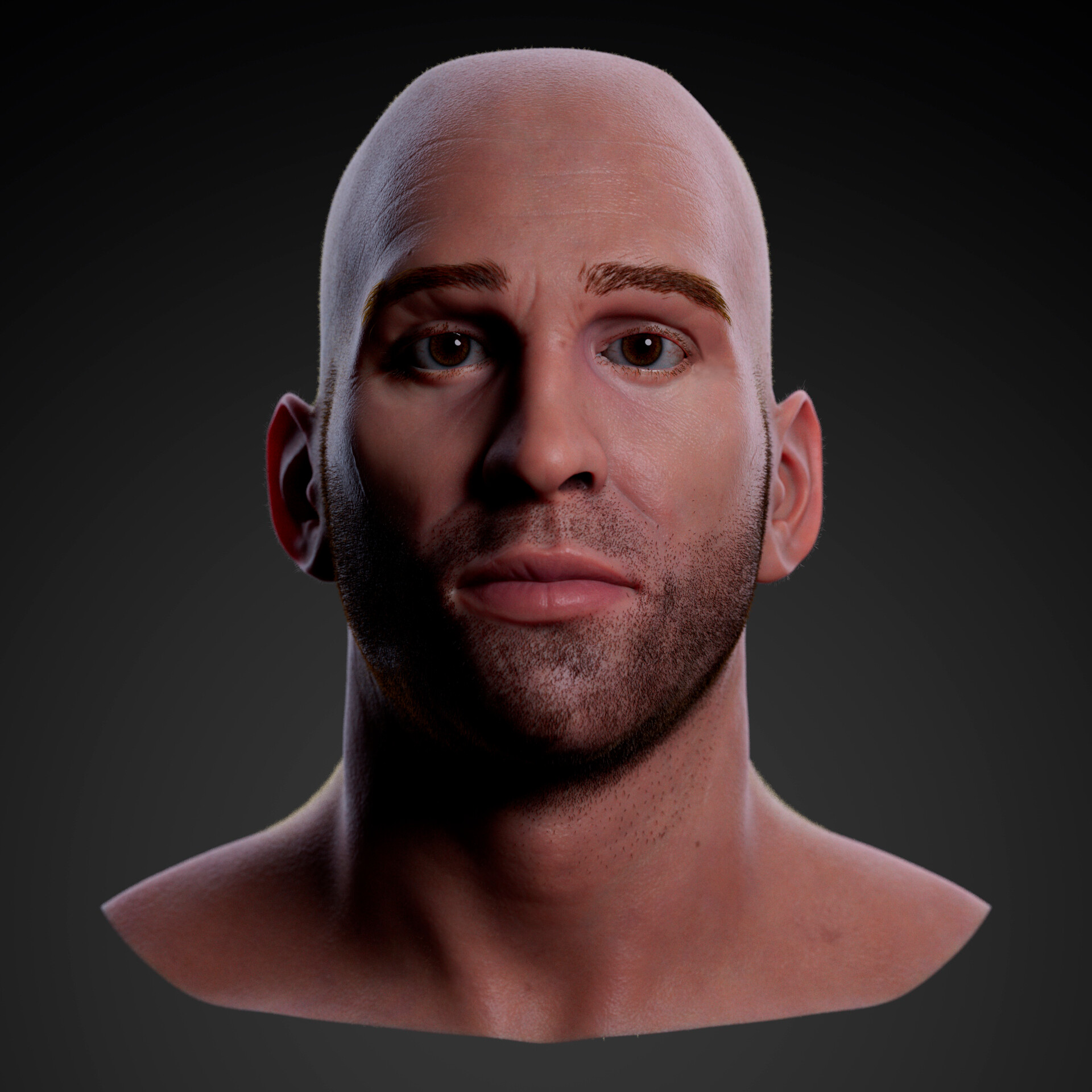 ArtStation - Man - Anatomy Study