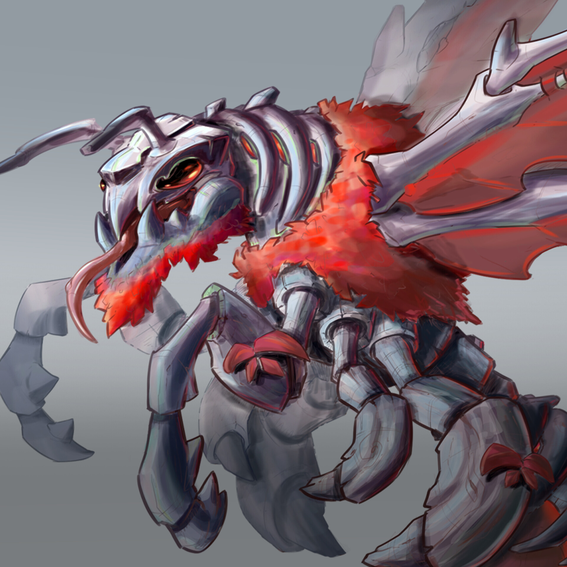 ArtStation - Giant Wasp monster concept art