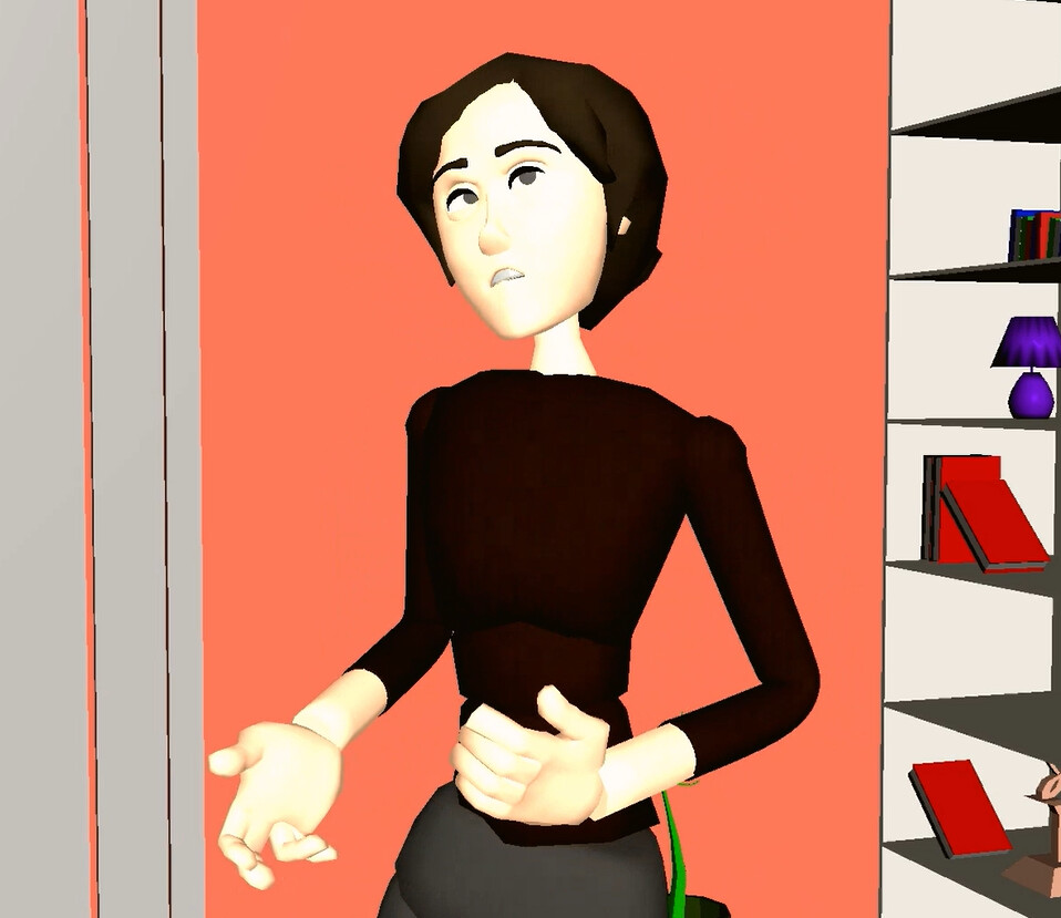 ArtStation - 1 Person Animated Dialogue