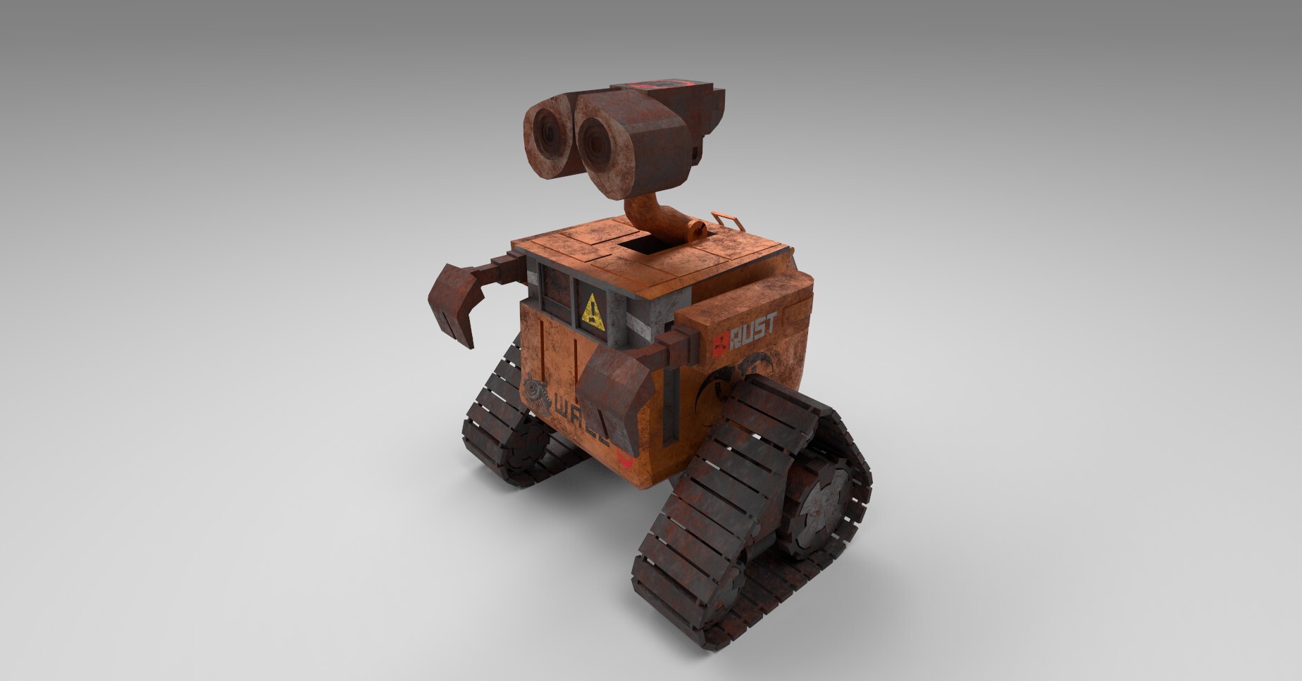 ArtStation - Wall-E_3D_Model