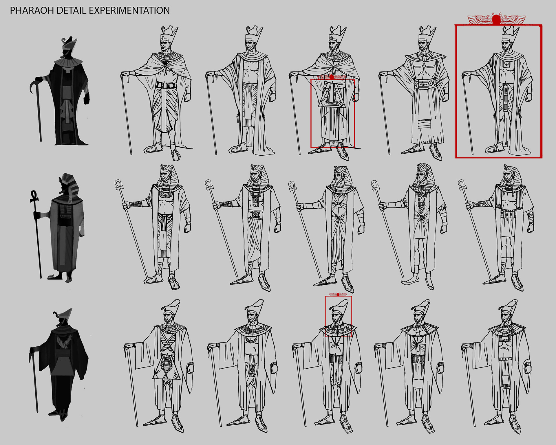 ArtStation - Pharaoh Concepts