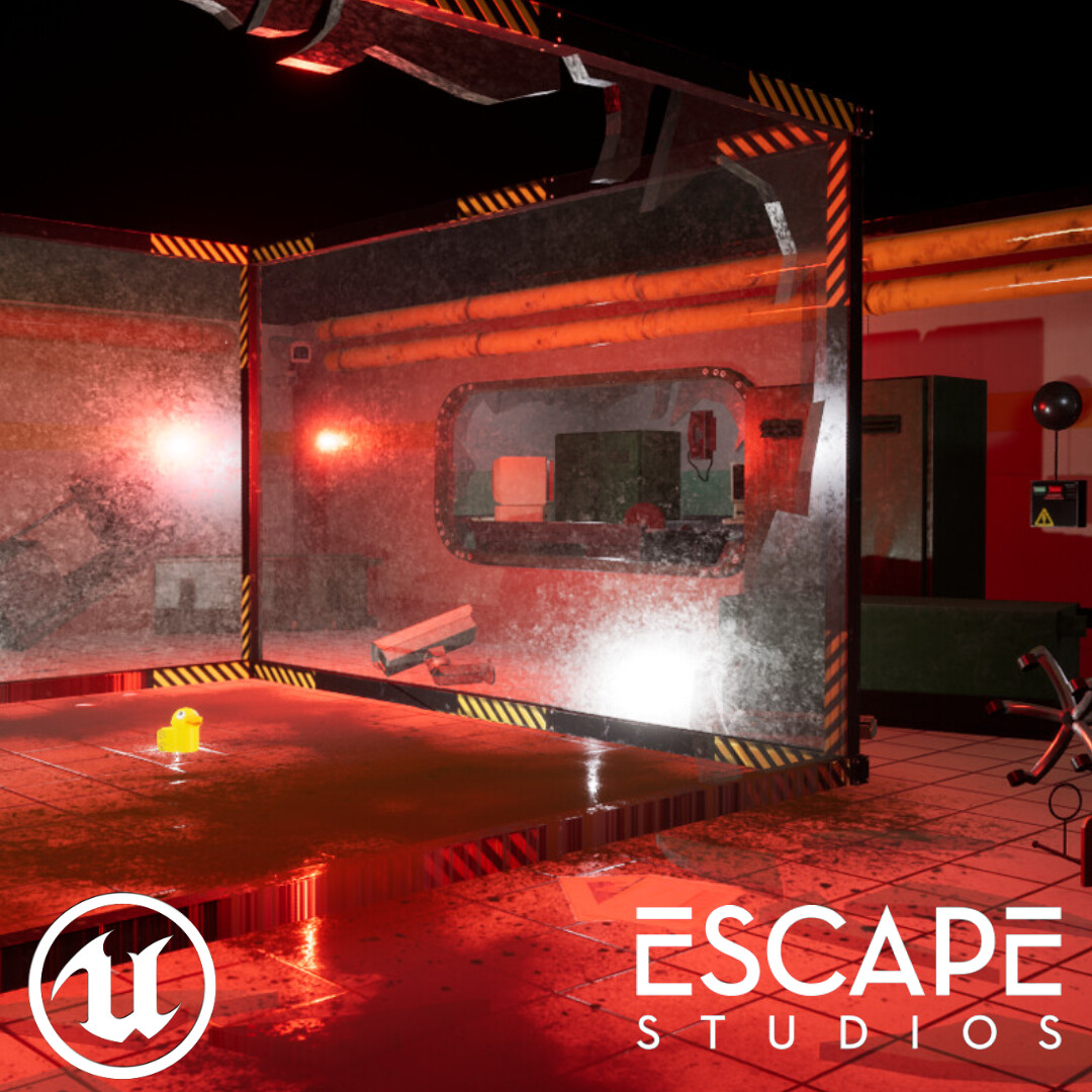 ArtStation - Module 01 - Escape Studio - Arctic Lab