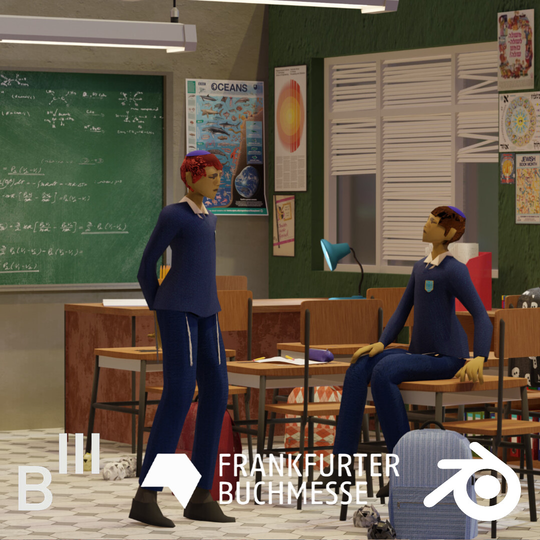 ArtStation - Hineini(2023): Classroom