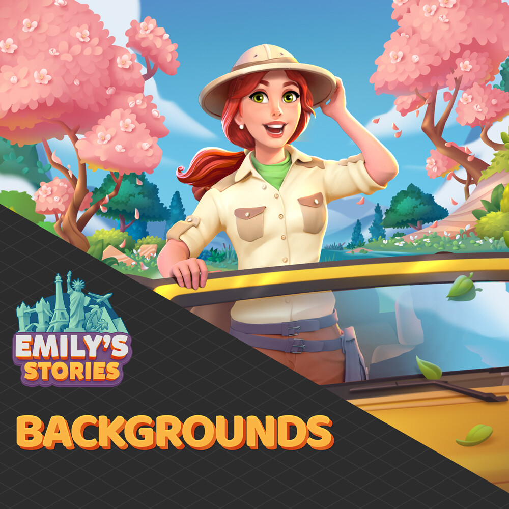 ArtStation - Backgrounds for Emily's Stories