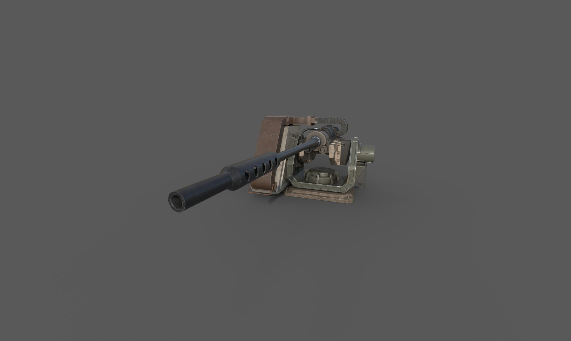 ArtStation - Crossout Turret- WIP