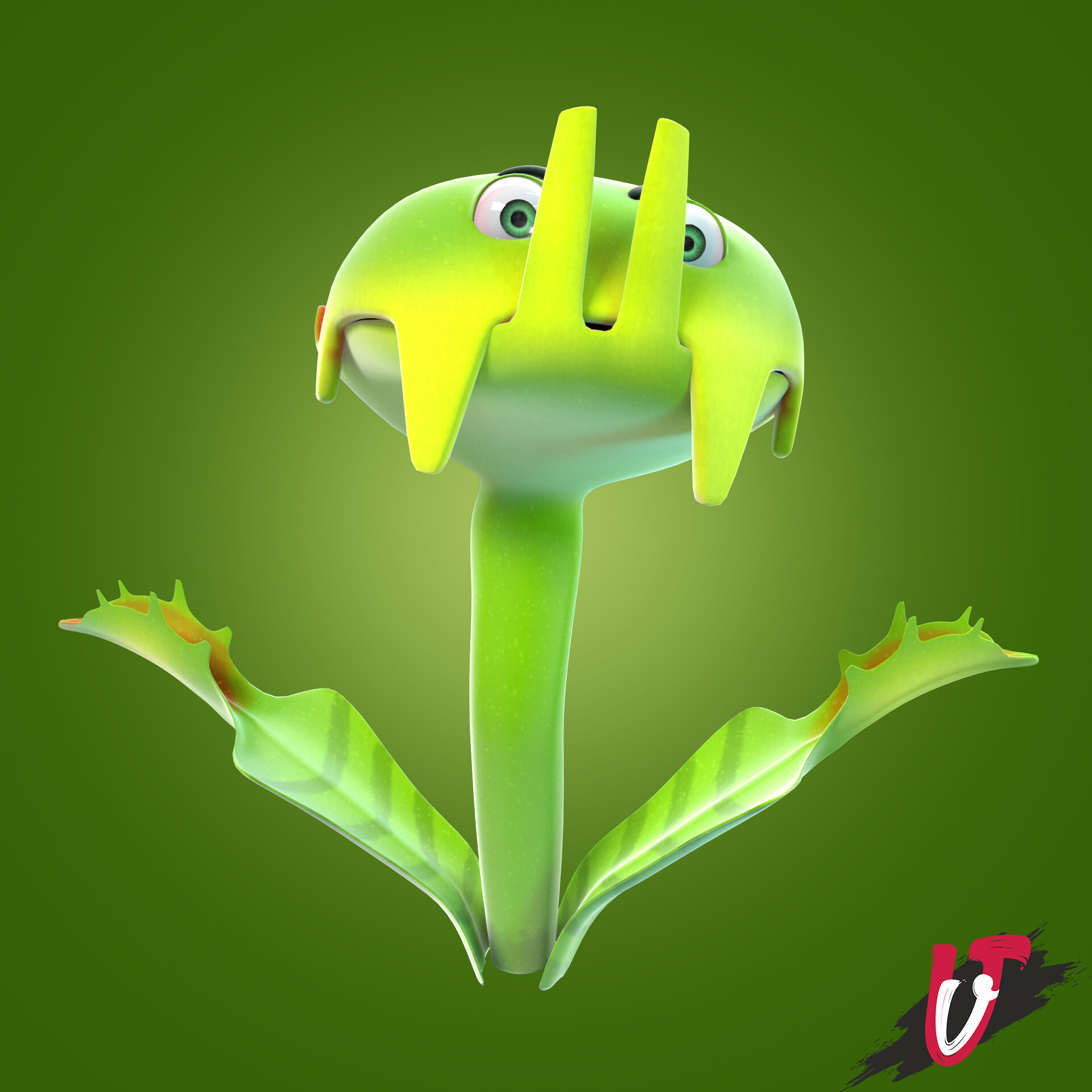 ArtStation - 3D Plants characters