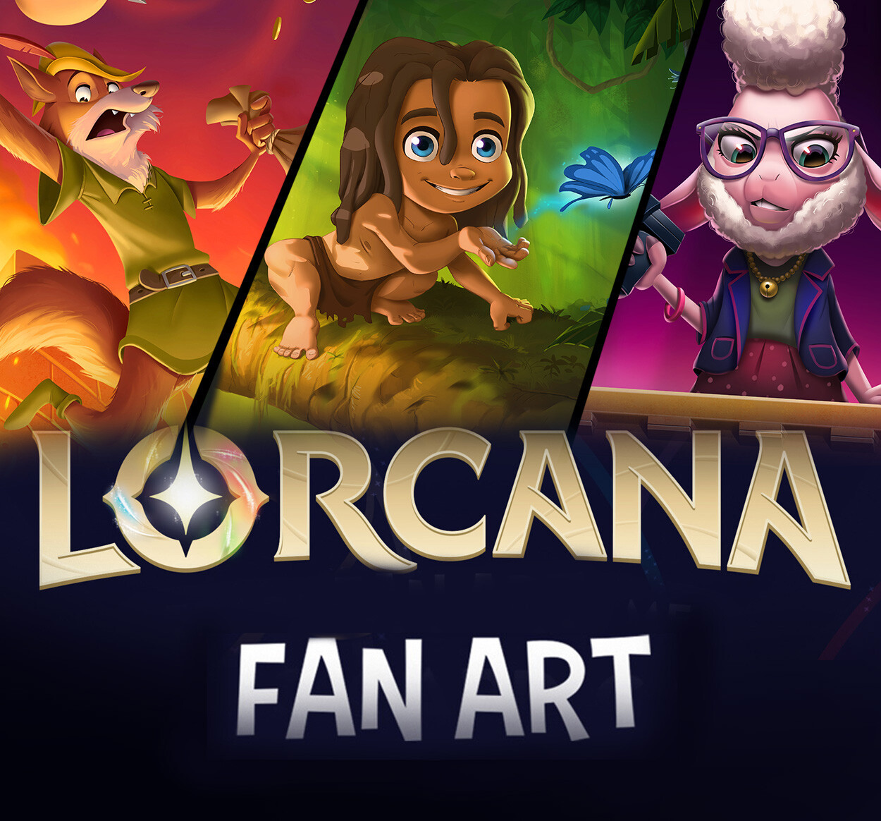 ArtStation - Lorcana Fan Art