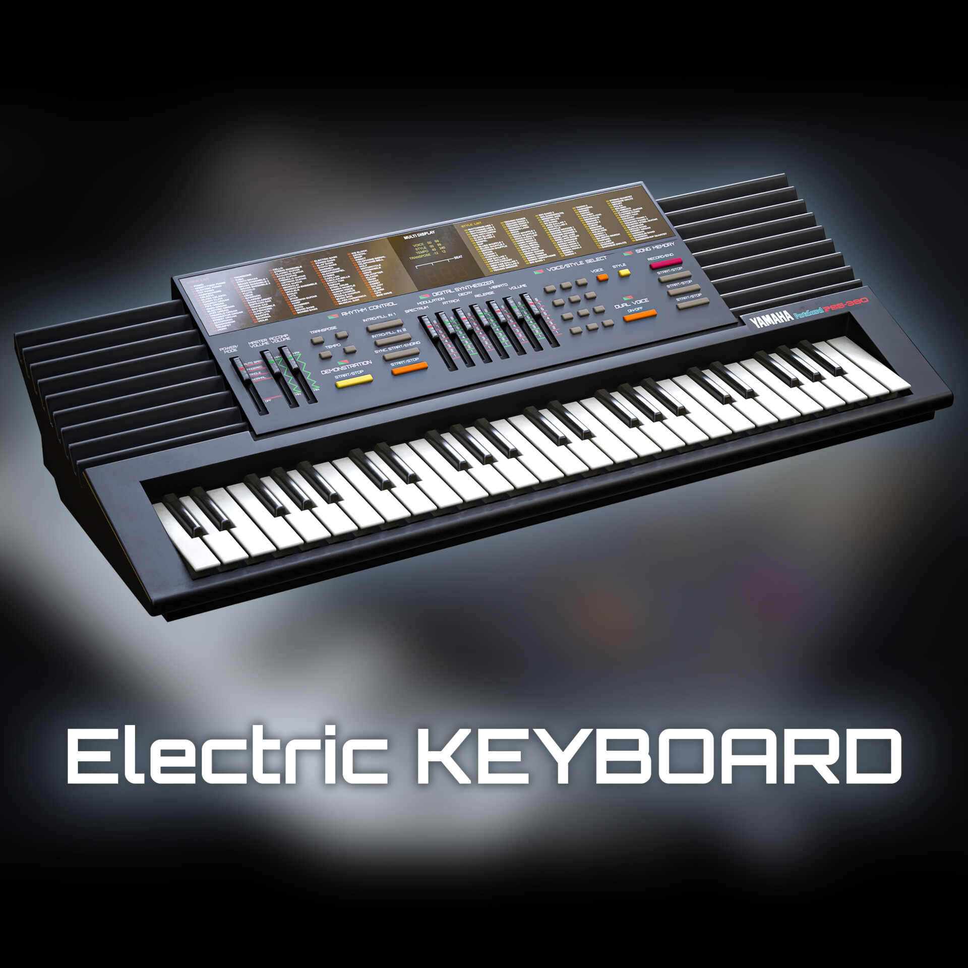 ArtStation - Electric Keyboard
