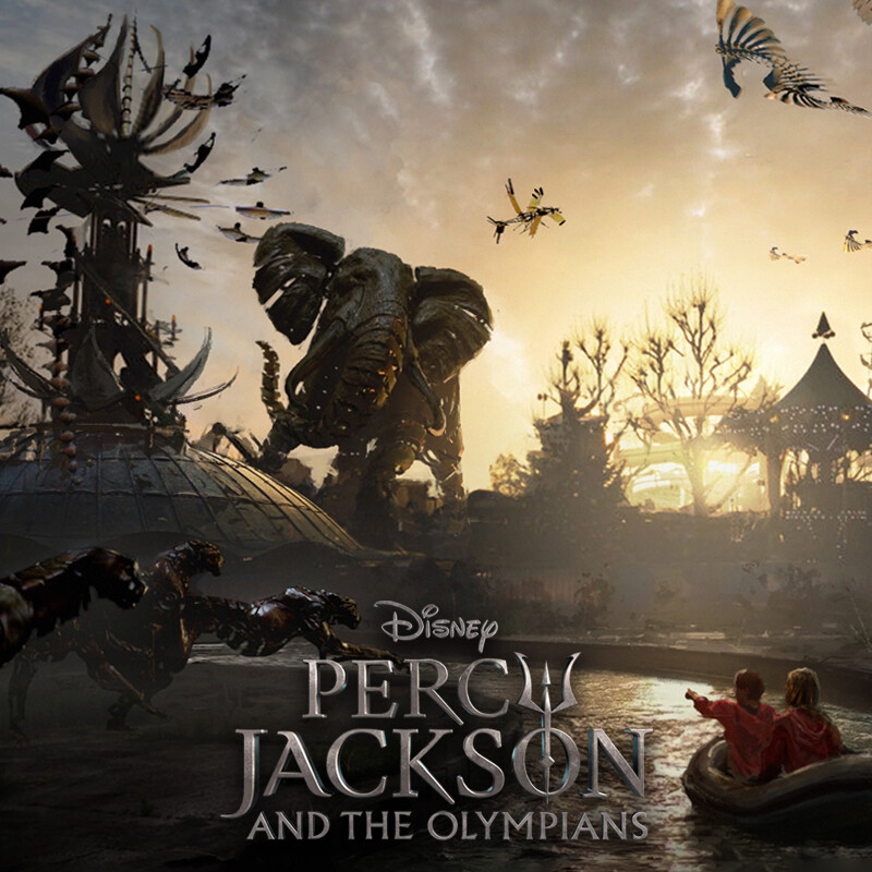 ArtStation - Percy Jackson and the Olympians - Abandoned Amusement Park ...