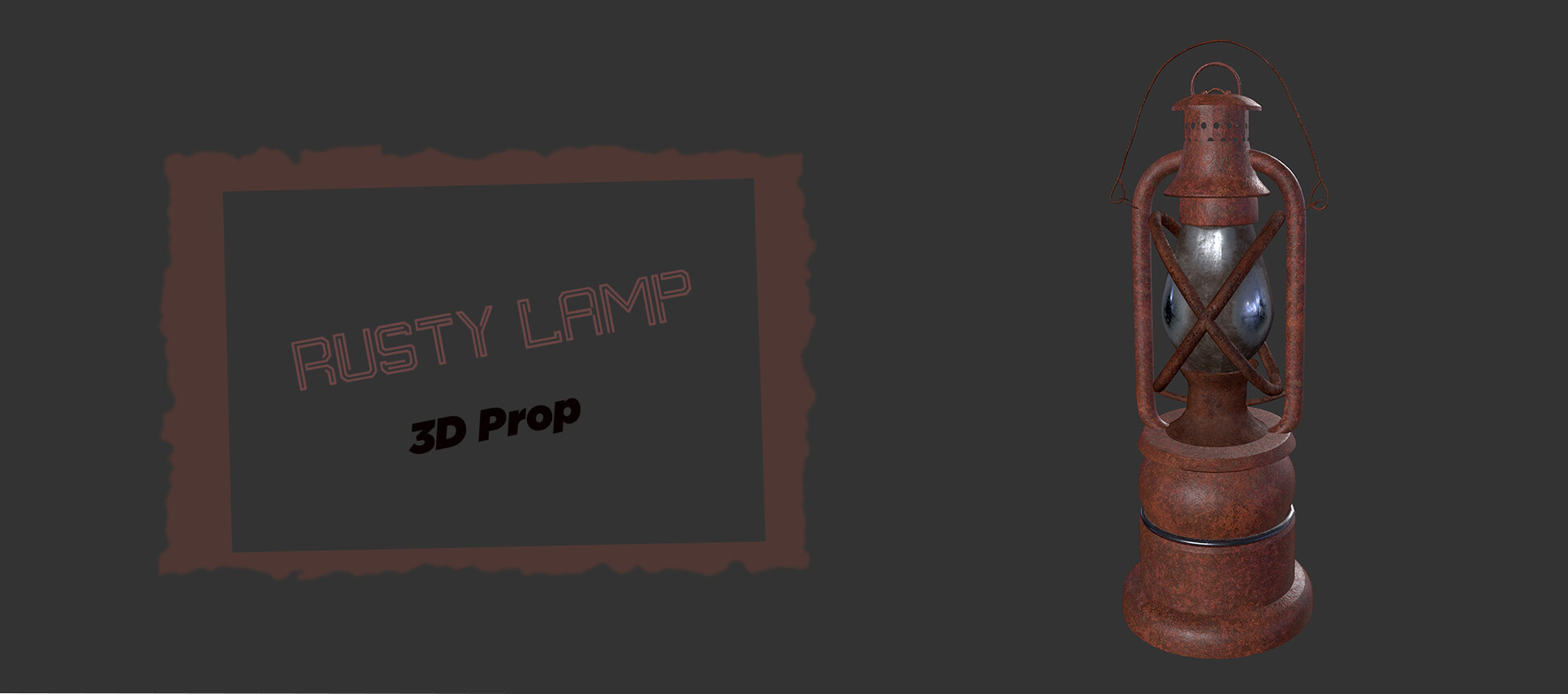 ArtStation - Rusty Lamp